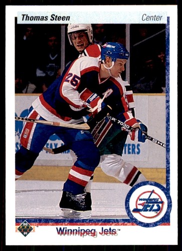 1990-91 Upper Deck Thomas Steen Hockey Cards #94 | eBay