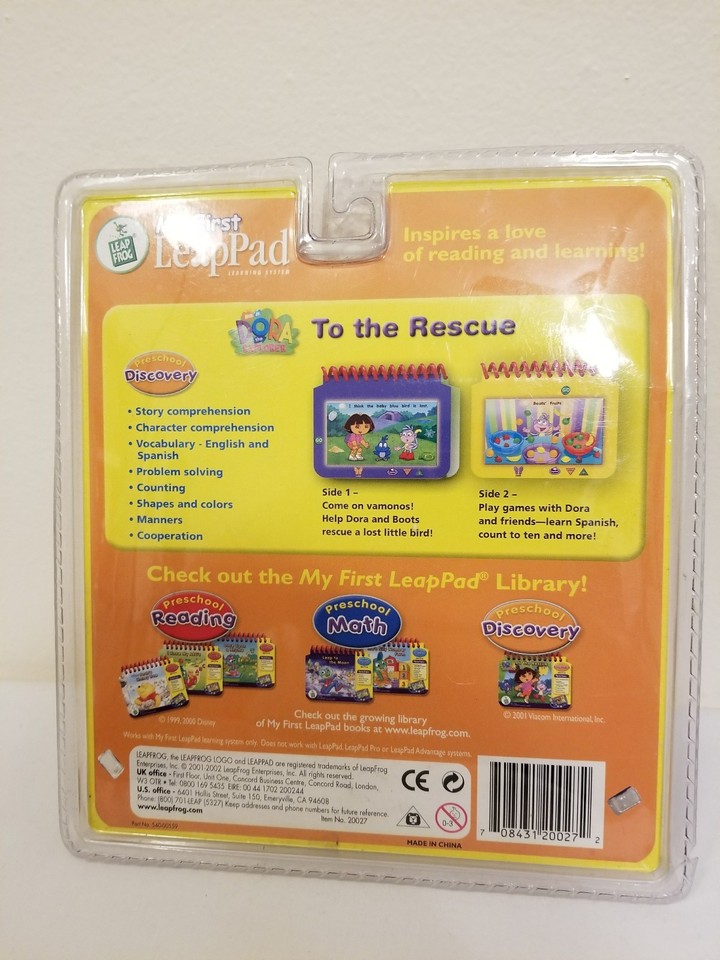 Leapfrog My First Leappad Dora The Explorer To The Rescue Book