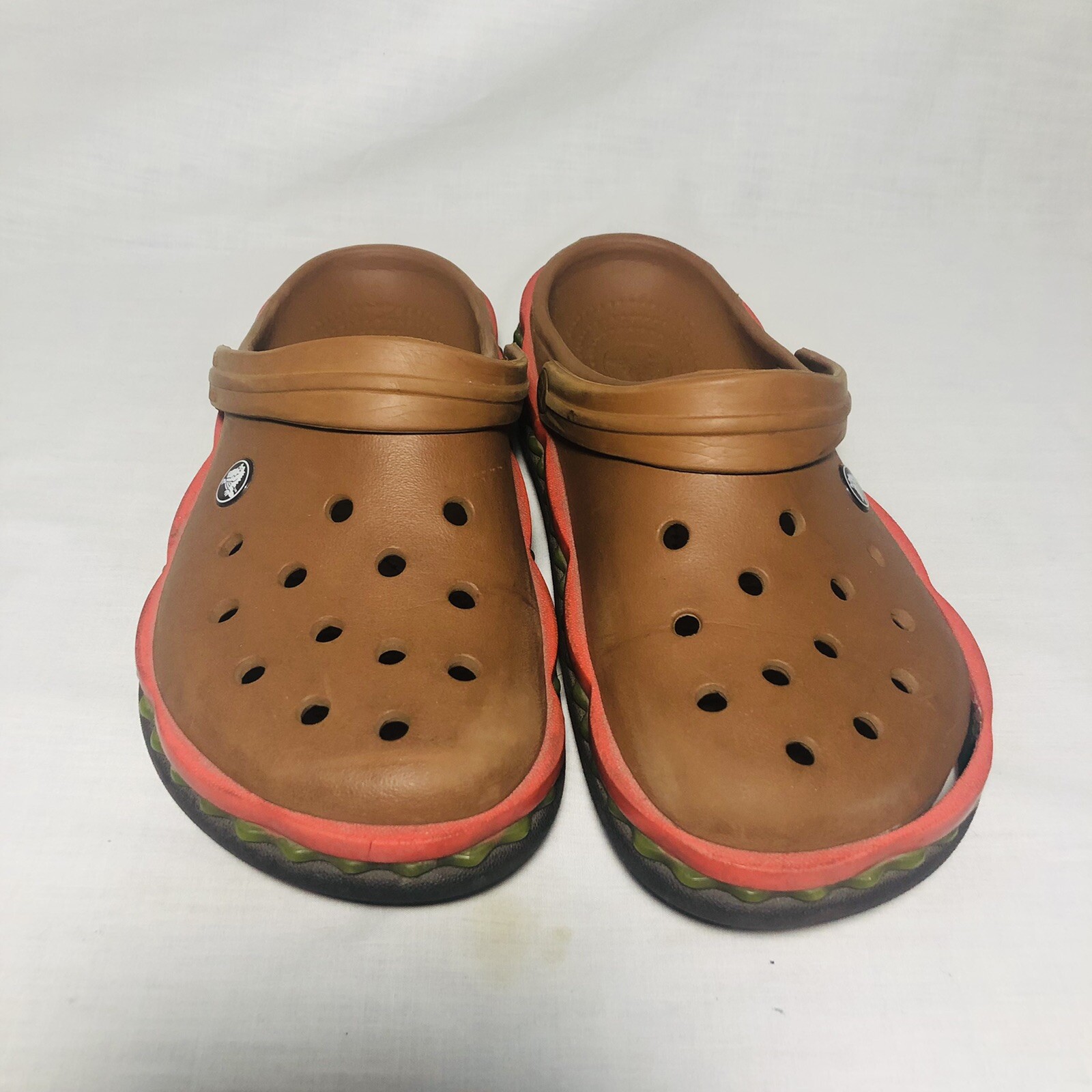 Crocs Hamburger Clog Rare Post Malone Sold out foodie… - Gem