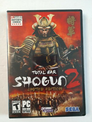 TOTAL WAR SHOGUN 2 LIMITED EDITION PC CD-ROM 2004 Video Game | eBay