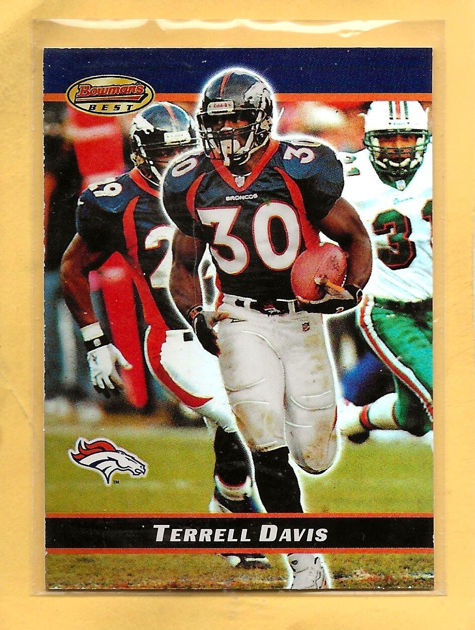 TERRELL DAVIS - 2000 Bowman's Best - #42 - Broncos - Comb. Shipping | eBay