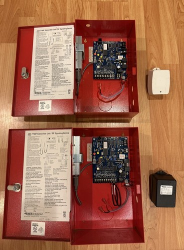 Pair Of 2AES INTELLINET 7788F FIRE Subscriber Unit RF SIGNALING Device ...