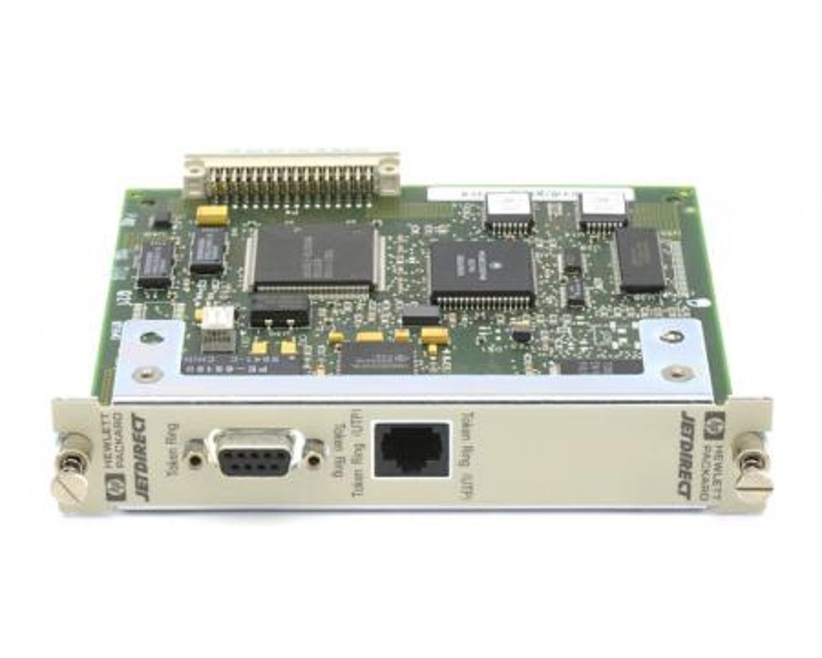 HP NETWORK CARD JETDIRECT INTERNAL PRINT SERVER J2555-60013 TOKEN RING ...