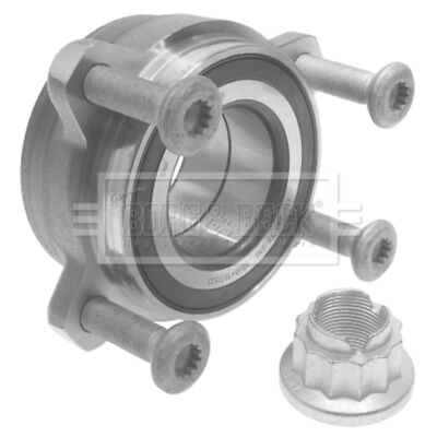 Wheel Bearing Kit BWK1263 Borg & Beck 7P0498287 95833158300 95834190100 ...