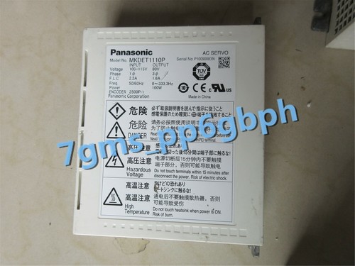 1pc Panasonic drive MKDET1110P is in good condition | eBay