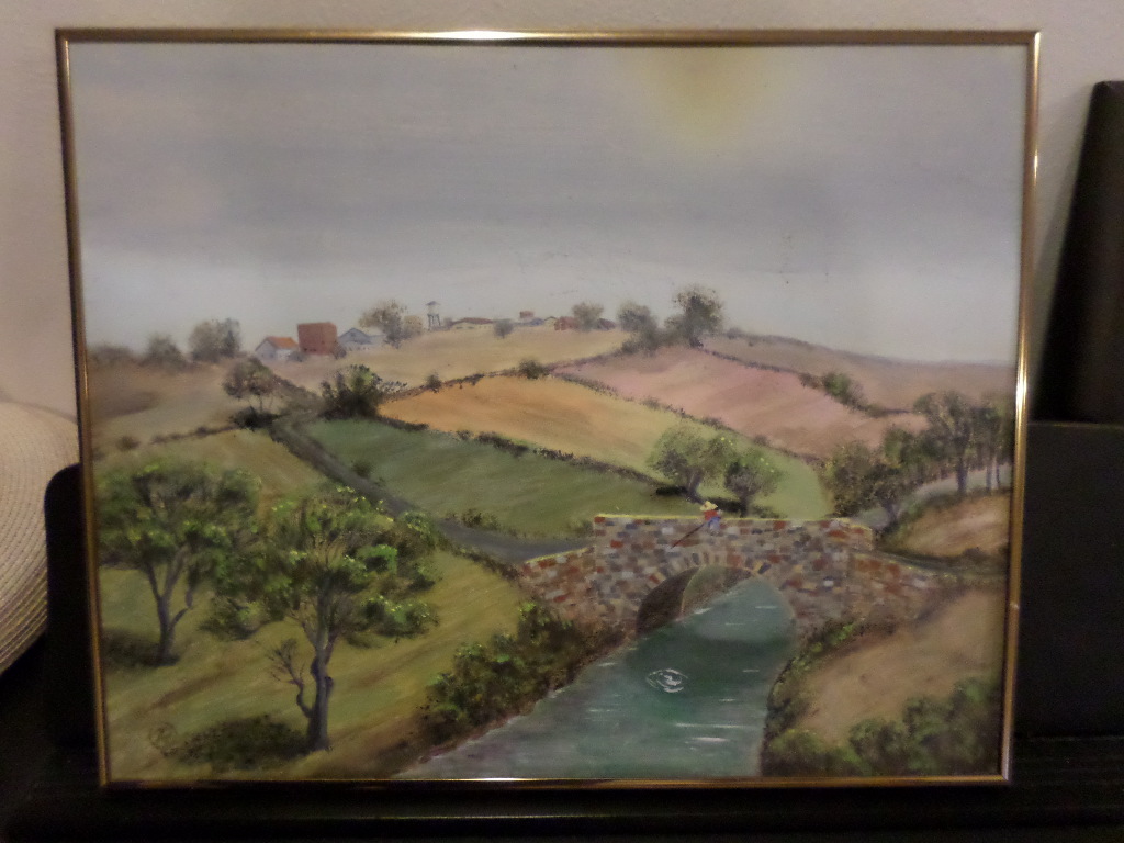Original Acrylic Painting Framed By R. Ostrander | eBay