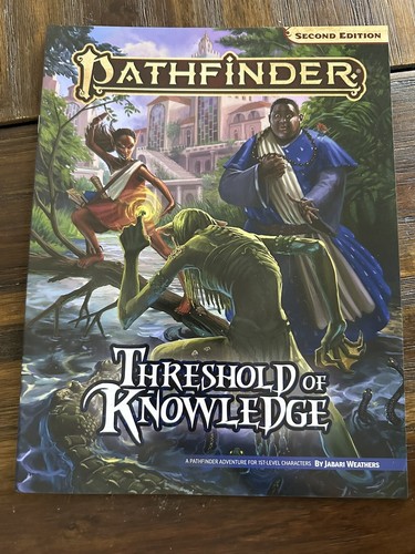 Pathfinder 2nd Edition-Threshold of Knowledge Paizo Free RPG Day 2021 ...