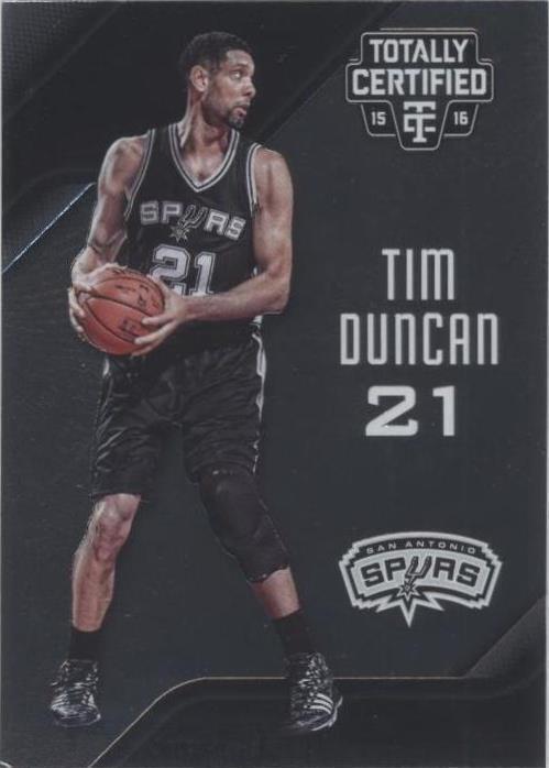 2015-16 Panini Totally Certified - Tim Duncan #127 for sale online | eBay
