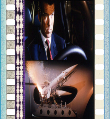 THE WORLD IS NOT ENOUGH scope movie trailer on 35mm film 1999 JAMES ...