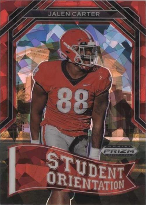 2023 Panini Prizm Draft Picks - Student Orientation Jalen Carter #SO-25 ...