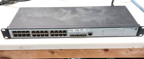 HP 3Com JE006A V1910-24G 24 Port L2+ Gigabit Ethernet Managed Switch | eBay