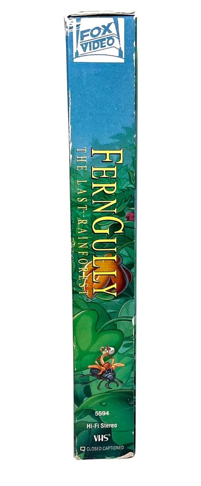 FernGully: The Last Rainforest (VHS, 1992) – Fox Video 86162559433| eBay