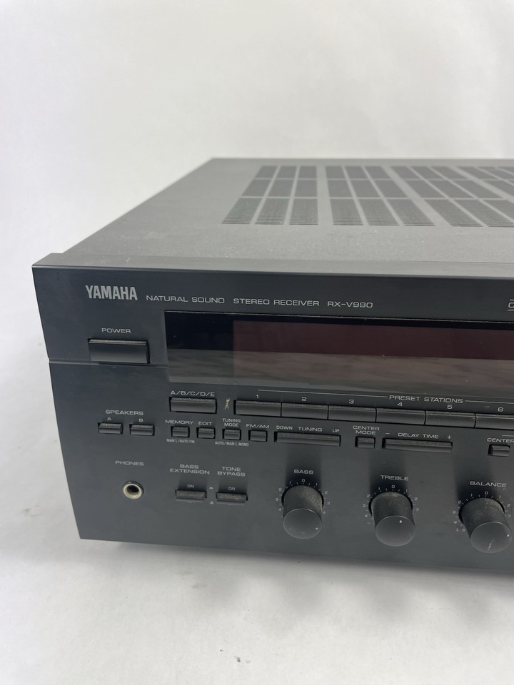 Yamaha RX-V990 Natural Sound Stereo Receiver - No Remote | eBay