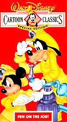 Walt Disney Cartoon Classics Special Edition - Fun on the Job (VHS ...