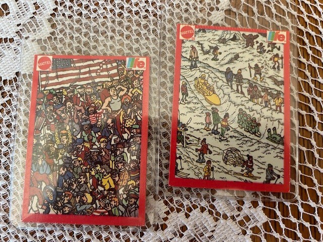 Lot of 2- WHERE'S WALDO Cards-Collectible Trade Cards-Mattel | eBay