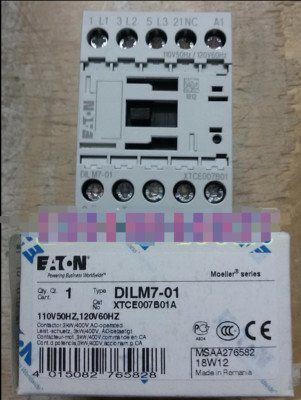 ONE NEW EATON MOELLER DILM7-01(110V50Hz,120V60HZ) Free Shipping | eBay
