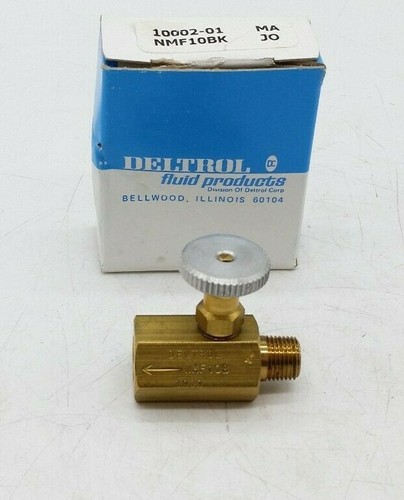 Deltrol NMF10BK Variable Flow Restrictor Valve | eBay