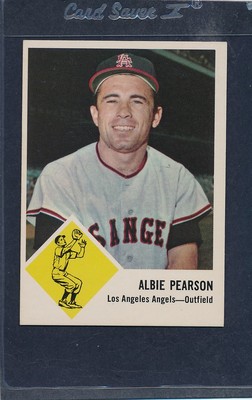 1963 Fleer #019 Albie Pearson Angels EX *374 | eBay