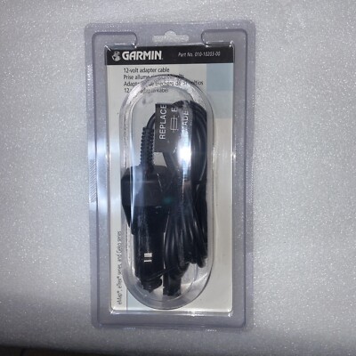 Genuine Garmin 12-volt Adapter Cable Geko eMap eTrex Series Part No 010 ...