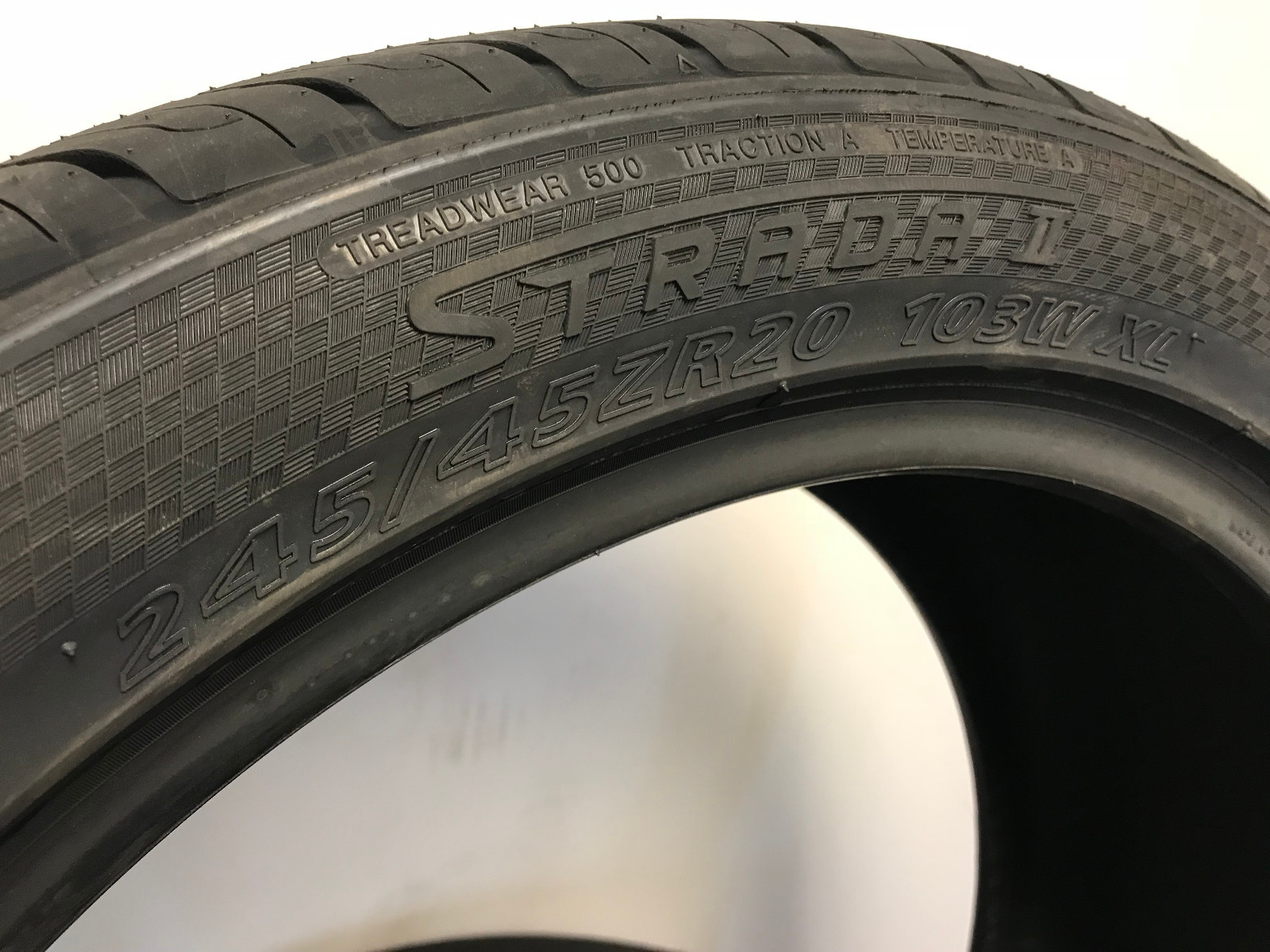 ** DODGE CHARGER 245 45 20 2454520 P245/45R20 VERCELLI STRADA SET OF 4 ...