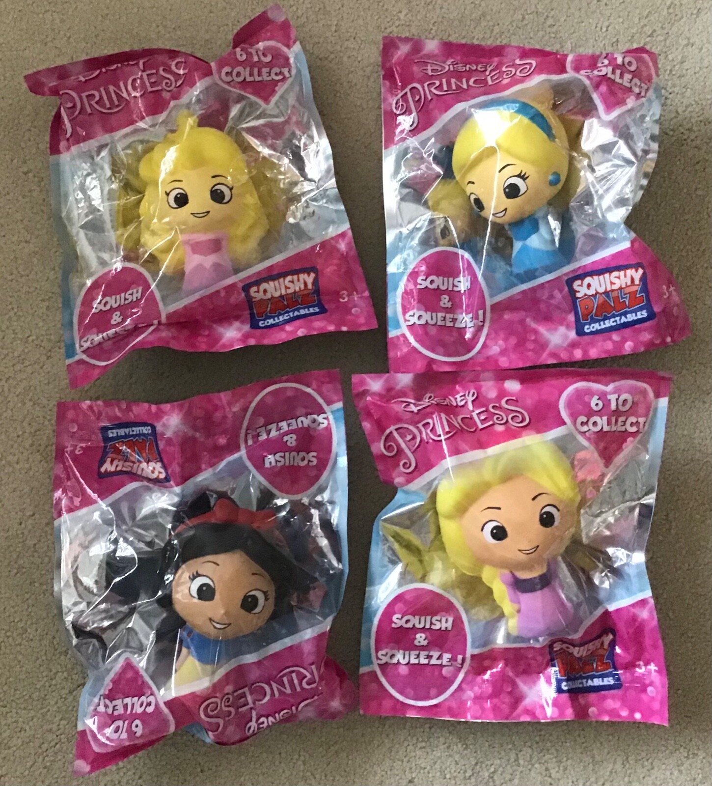 5x Disney Princess Squishy Palz X 5 Postage for sale online | eBay UK