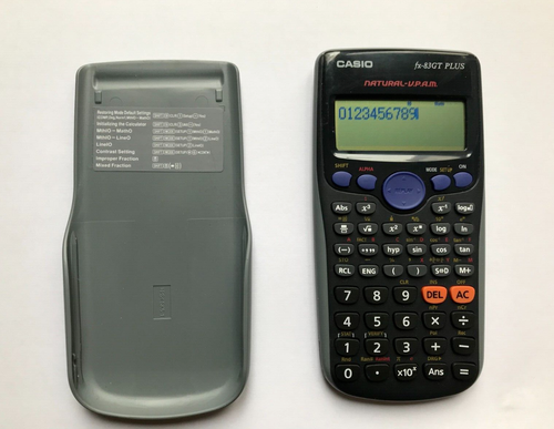 Casio (FX-83GT Plus) Scientific Calculator With Case- Good working ...
