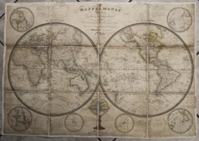World Maps - Large Antique World Map