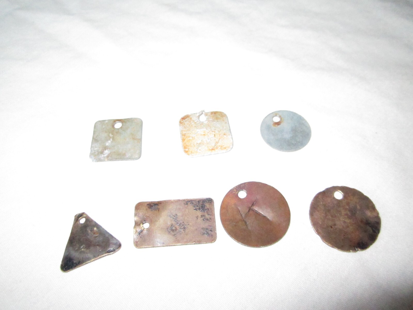 Lot 7 Rare VTG 1931-1948 Wisconsin Trap Tag Trapping Hunting License WI ...