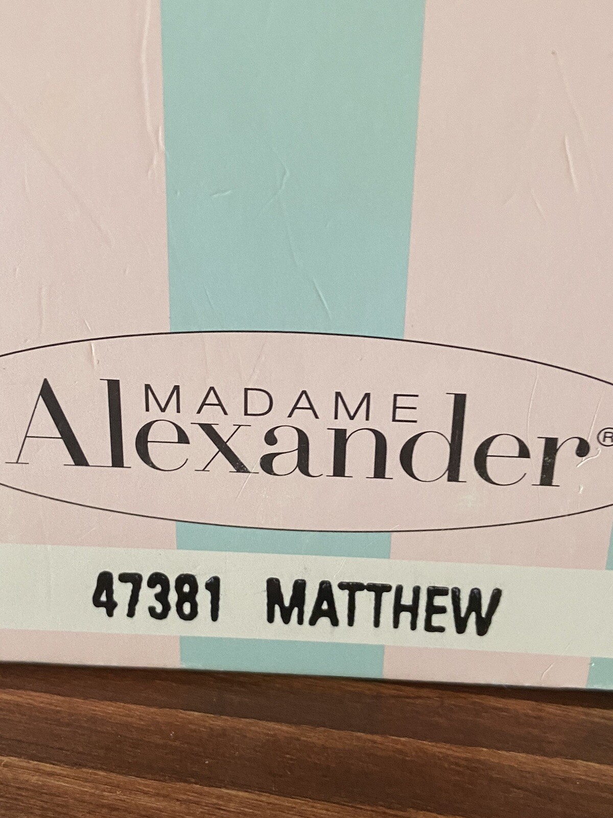 madame alexander matthew doll 47381 Original Box | eBay