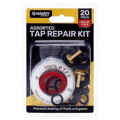 Tap Repair Kit Tap Washers Jumper Valves O Ring Seals Nylon Silicone ...
