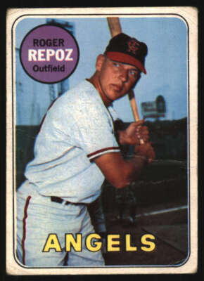 1969 Topps #103 Roger Repoz FAIR Angels 571639 | eBay