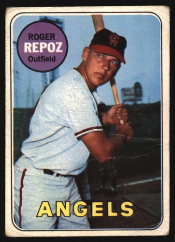1969 Topps #103 Roger Repoz FAIR Angels 571639 | eBay