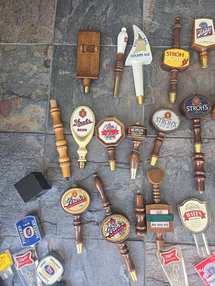 Lot Of 62 Vintage Beer Tap Draft Handles | eBay