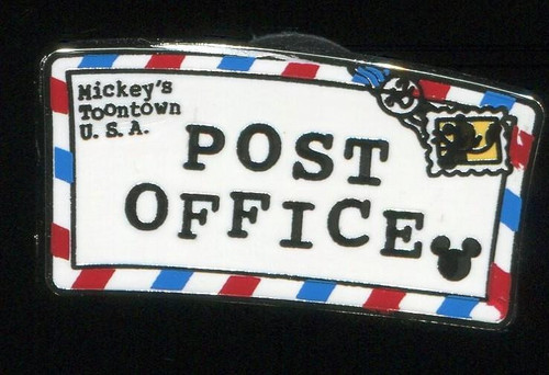 DLR Hidden Mickey 2018 Toontown Signs Post Office Completer Disney Pin ...