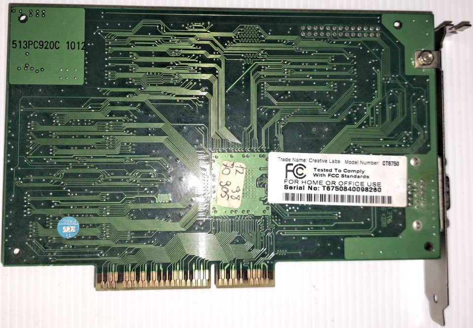 Scheda Vintage Creative 3D Blaster 3dfx Voodoo Banshee 16MB CT6750 | eBay