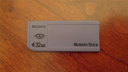 GENUINE Sony 32MB 32 Memory Stick MSA-32A | eBay