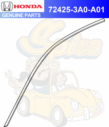 Genuine Honda Frame Molding 72425-3A0-A01 | eBay