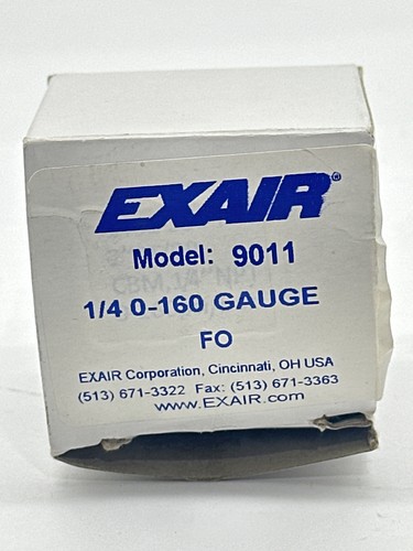 Exair MODEL 9011 Pressure Gauge, 0-160Psi | eBay