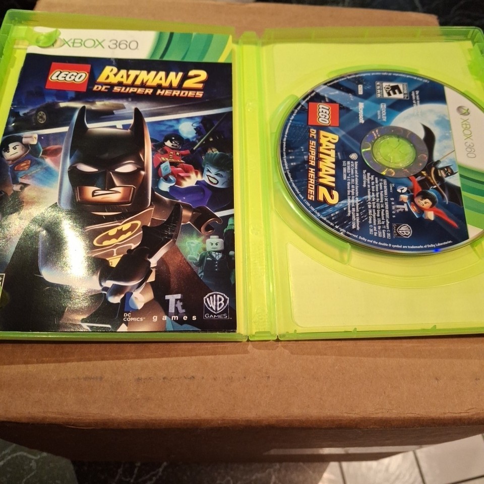 LEGO Batman 2 DC Super Heroes Microsoft Xbox 360 Complete!! CIB | eBay
