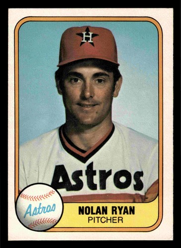 1981 Fleer Nolan Ryan (HOF) #57 - Houston Astros | eBay