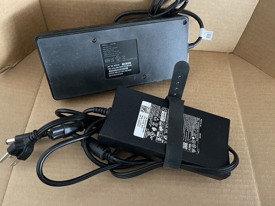 Dell WD19/WD19S/WD19DC/WD19DCS/WD19TB/WD19TBS K20A001 USB-C Docking ...