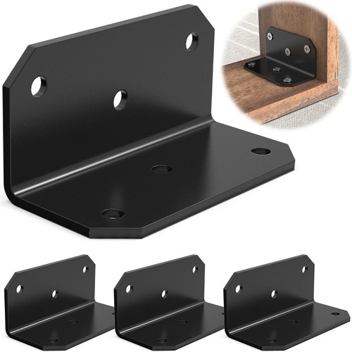 2x4 Galvanized Corner Brace 90 Degree Angle Iron Brackets with ...