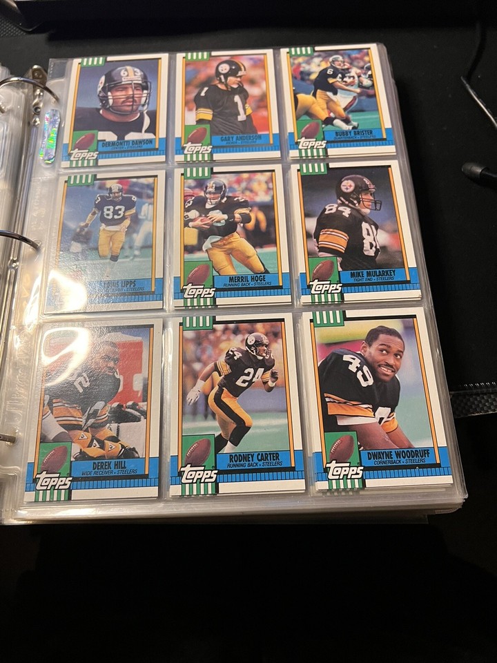 1990 Topps Football Cards Complete Set of 500 At Least | eBay