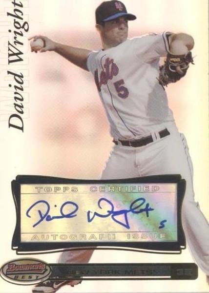 2007 Bowman's Best - Autograph #29 David Wright (AU) for sale online | eBay