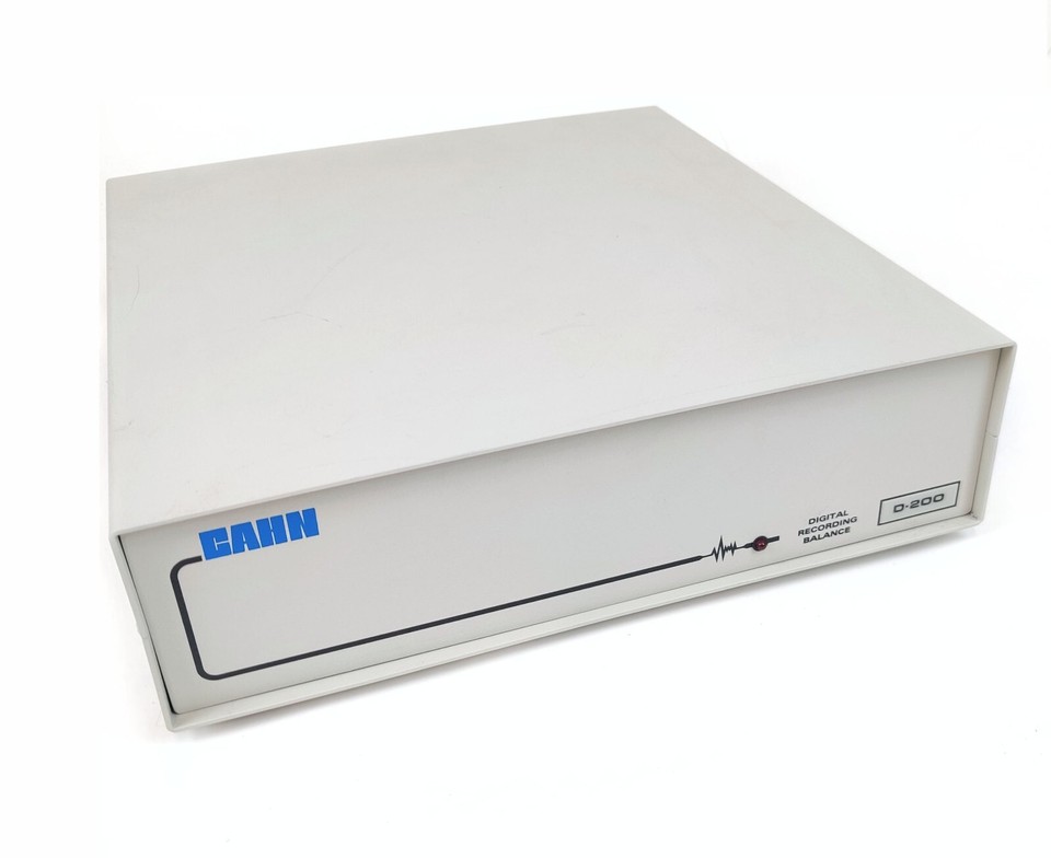 Cahn Instruments D-200 Digital Laboratory Recording Balance 1.5g &.5g ...