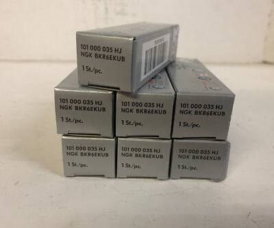 NEW NGK Spark Plugs (7pk) BKR6EKUB | eBay