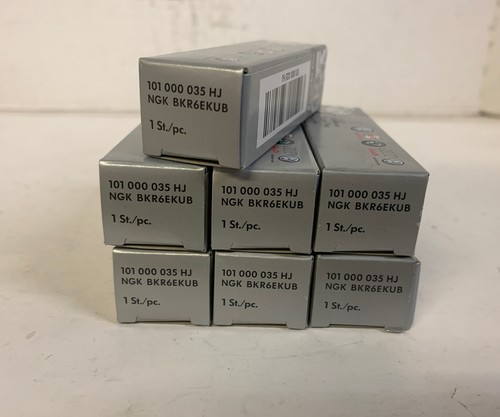 NEW NGK Spark Plugs (7pk) BKR6EKUB | eBay