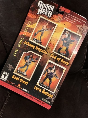 Guitar Hero 3 Lars Umlaut Figure McFarlane Toys Activision Gods Of Rock ...