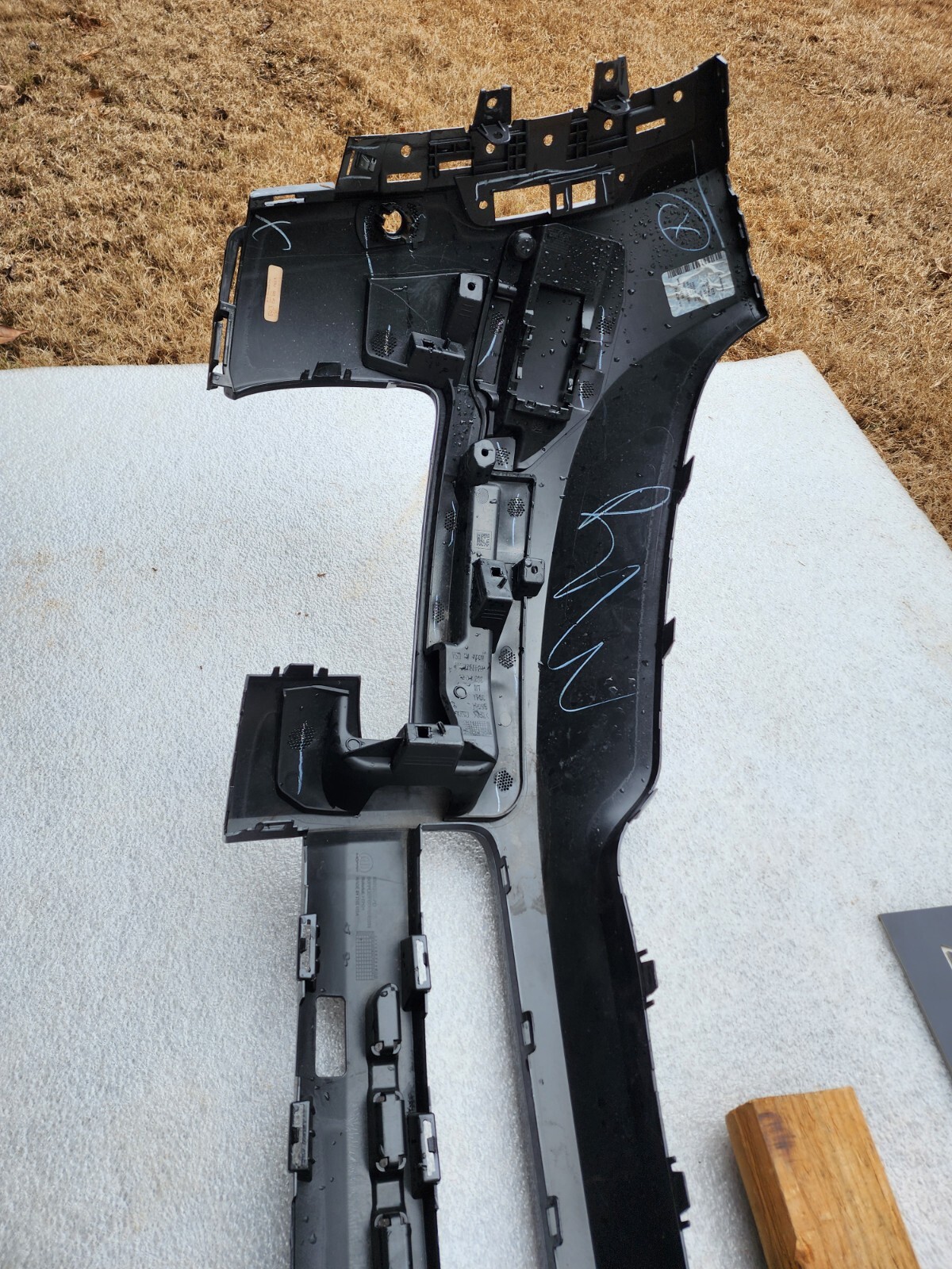 2021-2023 JEEP GRAND CHEROKEE L FRONT BUMPER COVER OEM 68538437AA. NO ...