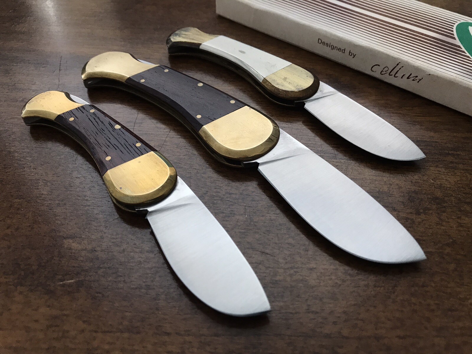 Lot Of 3 Vintage Small Folding Knives Cellini Design Made In Italy | eBay